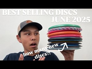 THE TOP 10 BEST SELLING DISCS AT MY STORE IN JUNE 2025