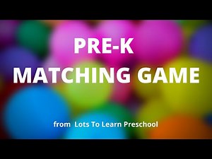 PreK Matching Game | Match The Color| Preschool Learning Games. Children's Videos YouTube
