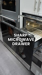 Upgrade your kitchen with this game-changing Sharp microwave drawer!...