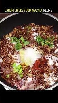 lahori chicken Dum Masala Recipe #streetfood #foodvlog #ijazansarifoodsecrets #ruby ka kitchen