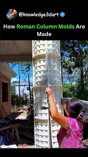 How Roman Column Molds Are Made