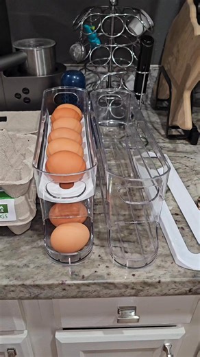 3.2K views · 11 reactions | Did you know they had egg storage containers like this? Pretty Cool ey | Everyday Discoveries | Facebook