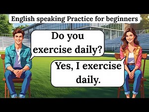 ✅ Daily English Speaking Practice | 1000 Useful Sentences for Beginners