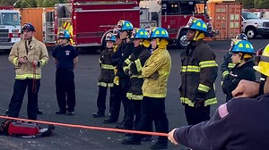 “At this week’s drill, our Fire Explorers trained on utilizing rope, knots and specialty devices that assist firefighters with conducting rescue operations. Rope systems are utilized to gain mechanical advantage and increase the safety of both the rescuers and victims. Our Explorers also learned how to utilize utility rope to hoist tools aloft.” | Fairfield Fire Department