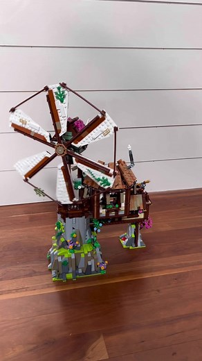 How to Build a Lego Windmill - Bricklink Mountain Tutorial