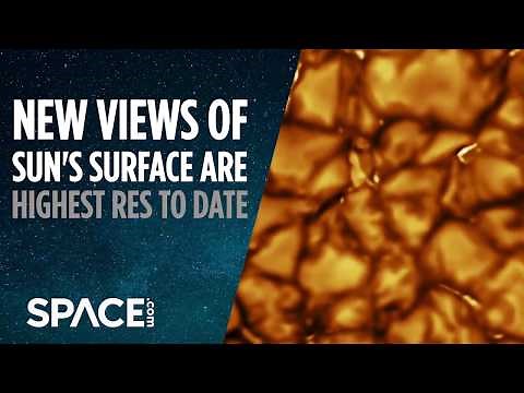 Sun's surface captured in highest resolution yet