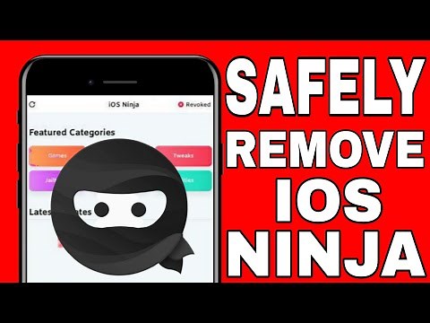 How to complete and safely remove ios ninja profile from iPhone? (Hindi)