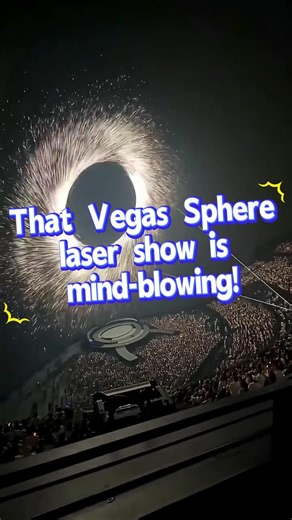 That Vegas Sphere laser show is mind-blowing! #lighting #lightshow #dj #jclight