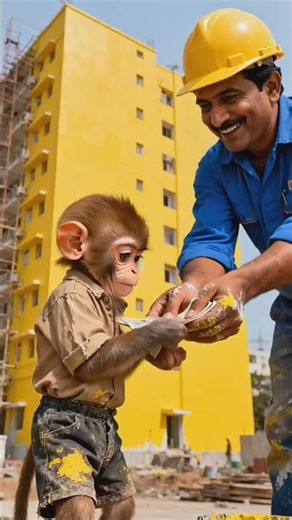 sad baby monkey 😥 #monkey #sad #dogs
