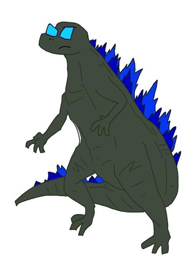 Drawing Triangle vs Monkey! #speeddrawing #procreate #trianglevsmonkey #godzilla #animation