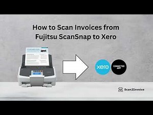 How to Automatically Scan and Send Invoices to Xero with ScanSnap