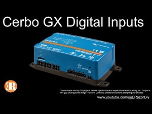Victron Cerbo GX Digital Inputs using a isolation module