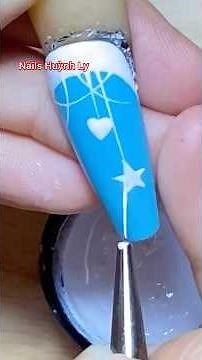 How to draw nail designs quickly and easily