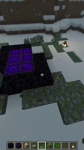 How to Build a REALISTIC Portal in Minecraft! (No Mods Tutorial) #minecraft
