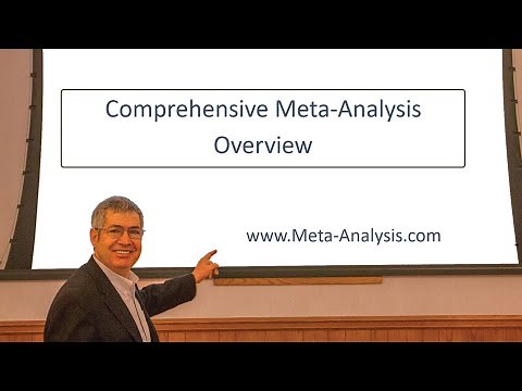 Overview of Comprehensive Meta-Analysis Version 4