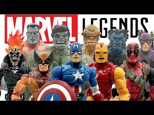 The COMPLETE Marvel Legends History - Part 1 - THE ORIGINS - Waves 1-9