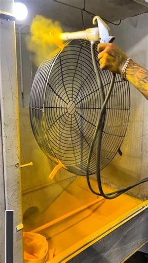 Powder Coating a Fan: Techniques, Benefits, and Impact on Coating Productivity