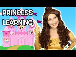 Baby learning with Princess Belle | Princess Playhouse Nursery Rhymes and Kids Songs