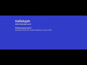 Hallelujah (Rufus Wainwright cover)