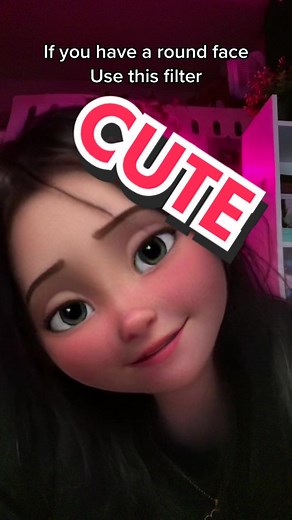 Cute Round Face Filter Tutorial