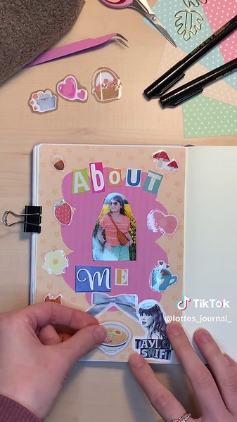 Create Your About Me Journal Spread