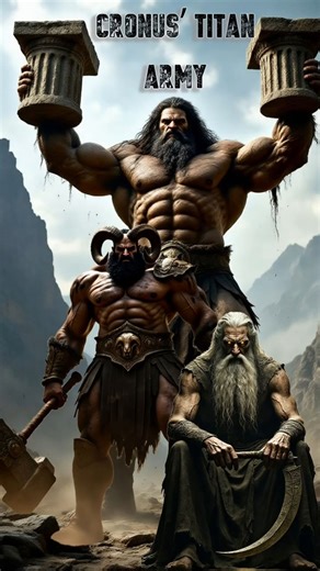 The Titans Who Stood with Cronus in the Titanomachy #Titanomachy