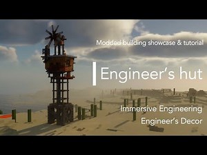 [Immersive Engineering] Engineer's Hut | Minecraft Build Showcase & Tutorial