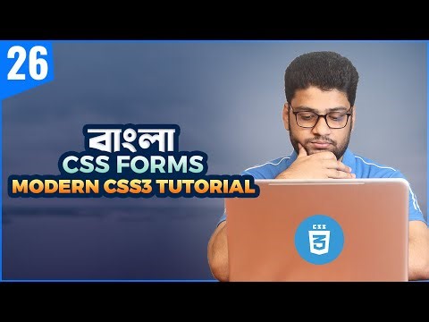 CSS Forms | CSS3 Tutorial For Beginners | Part 26