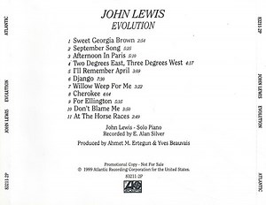 John Lewis - Evolution