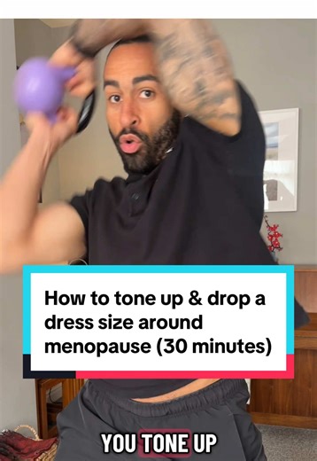 Head to our profile to download your free Fit Over 40 guide now! Learn how to tone up and drop a dress size around menopause quickly and sustainably #perimenopause #menopause #over40