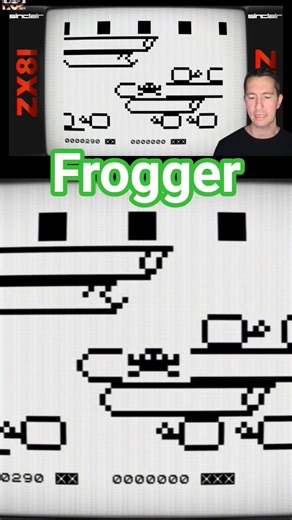 This IS Official Frogger! #frogger #retro #videogames #computergames #vintagegaming #arcade