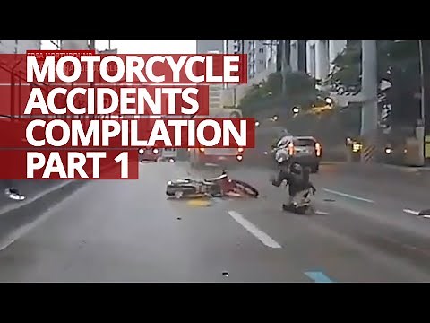 Motorcycle Accidents Compilation Part 1 #FirstAid #Lifesaver