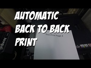 Brother DCP-T720DW Auto Back to Back Print