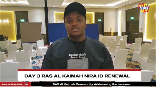 Final day for Nira ID renewal in the emirates of Ras Al kaimah. The team from Hays recruitment experts awaits you to help you through the process of ID Renewal | Vibes Ug