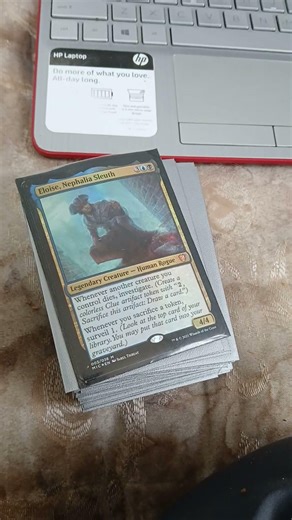 Getting ready to do a deck tech!! #mtg #decktech #commander