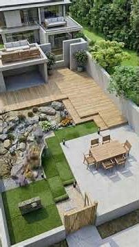 Front Courtyard Makeover Timelapse | From Empty Yard to Wow