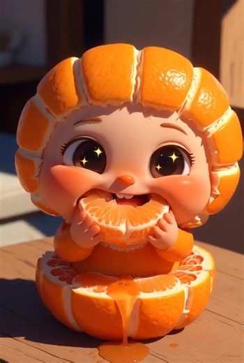 Mandarin Eating ASMR 🍊 #satisfyingvideos #eating #asmr #fyp #mandarin