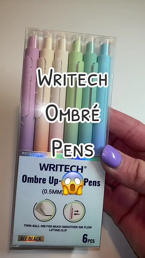 Smooth Writech Ombré Gel Pens - Twin Ball Nib for Super Smooth Writing