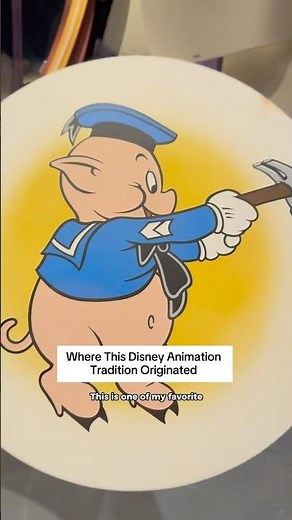 Where THIS Disney Animation Tradition Originated #disney #disneyanimation #disneyhistory