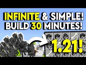 BEST EASY Wither Skeleton Farm 1.21 Minecraft Bedrock - MCPE/Xbox/PS4/Nintendo Switch/Windows 10