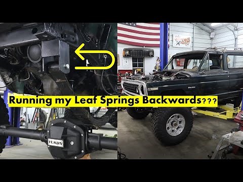 Jeep Cherokee Chief Leaf Spring Shackle Reversal