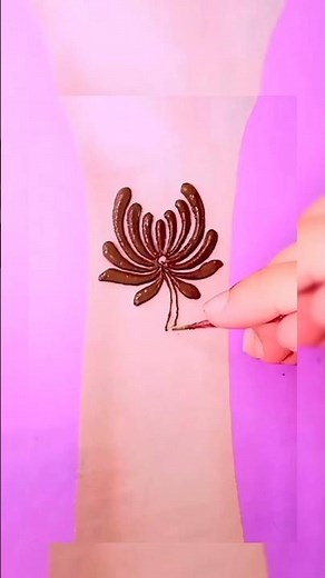 🌿 Simple & Elegant Henna Tattoo Design | Easy Mehndi Tutorial for Beginners 💫 | HRS Henna Art