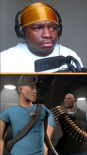 THIS IS SAVAGE 😭 Team Fortress 2 MEET THE TEAM Reaction #Shorts Viral