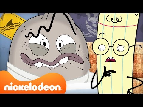 Rock Gets Robotic Eyebrows! 🤨 BRAND NEW Rock Paper Scissors Scene | Nicktoons
