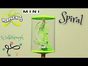 Perplexus Mini Spiral - Walkthrough (one round)