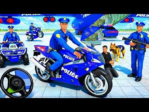 Police Car Chase Simulator 3D 🚓 Real Cop Driving Gameplay (Android)