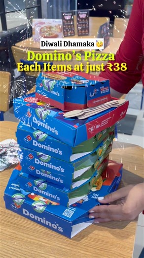 590K views · 1.4K reactions | #ad Domino’s ka Diwali Special Offer 杖✨...