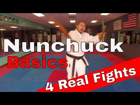 How to use Nunchucks for Beginners - In a Real Fight