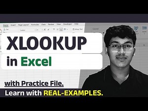How to Use XLOOKUP Formula in Excel | Excel Tutorial For Beginners