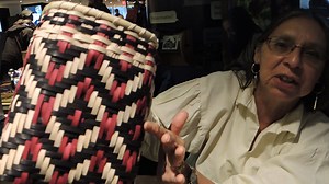 7.8K views · 430 reactions | Did you know you have to be good at math to make perfect Cherokee baskets? Cherokee National Treasure Betty Frogg, a basket weaver from Stilwell, explains why it's so important during Day 2 of Cherokee Days at Smithsonian's National Museum of the American Indian. | Cherokee Nation | Facebook